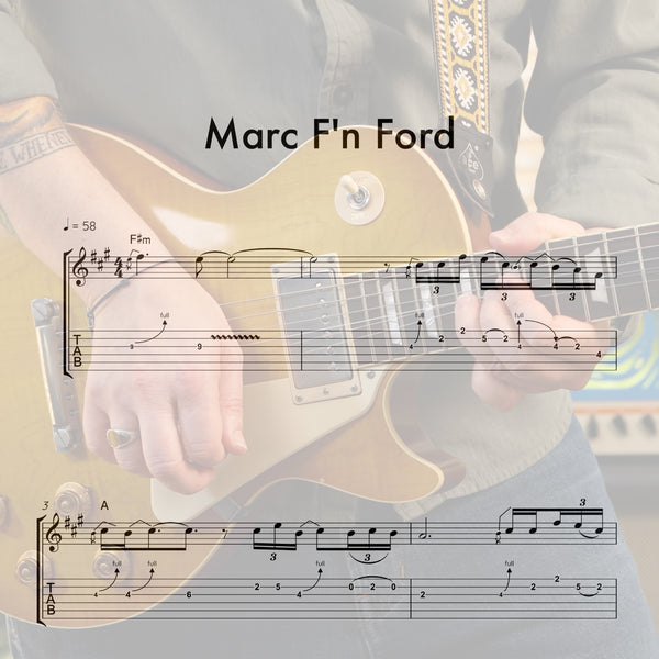 Marc F'n Ford - Eric Haugen Guitar
